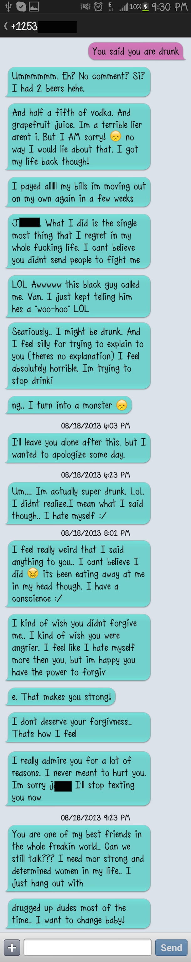 9 People Who Have Absolutely No Idea When It's Time To Stop Texting