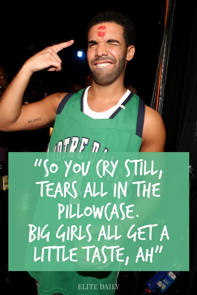 These 11 Drake Lyrics Will Get You Through A Breakup, Guaranteed