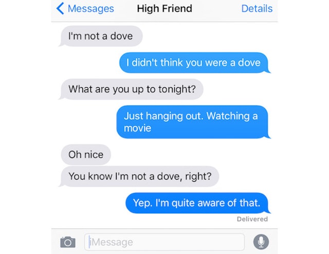 That's The Weed Talking: 10 Signs Your Friend Is Texting You While High