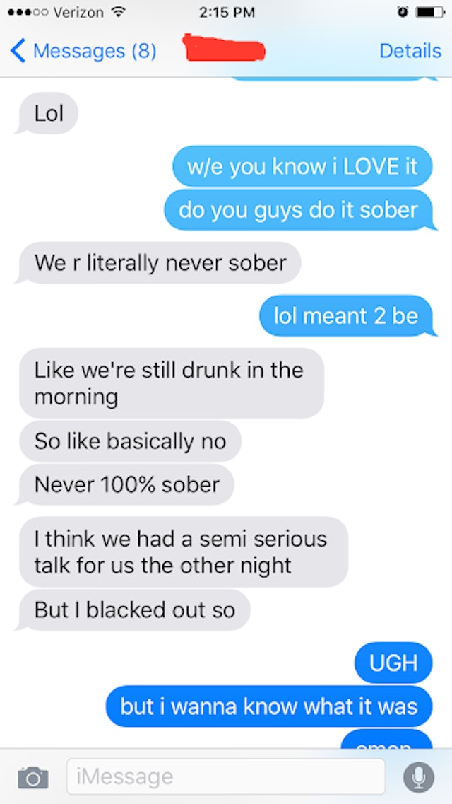 10 People Reveal The Psycho Texts They've Exchanged With Their Best Friends
