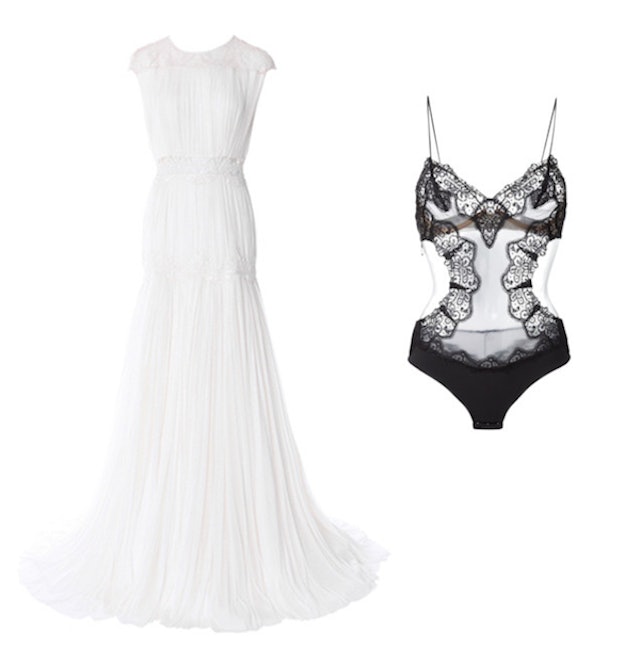 How To Find The Perfect Lingerie That Won't Clash With Your Wedding Dress