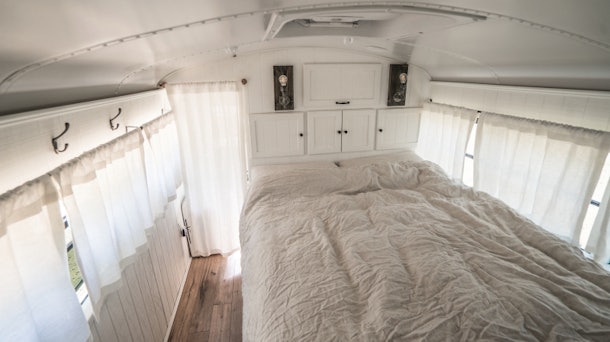 This Couple Turned A School Bus Into Every Traveler's Dream Home