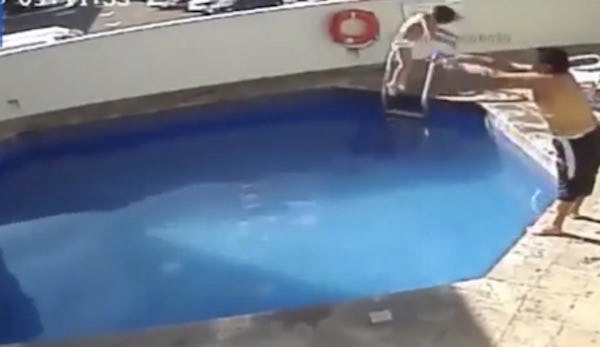 Horrifying Video Shows Stepdad Throwing 3-Year-Old Into Pool Until She ...