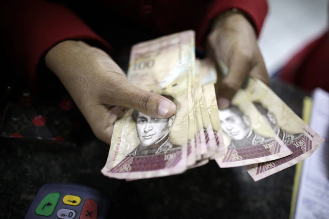 Venezuelan Money Is So Inflated It's Weighed, Not Counted