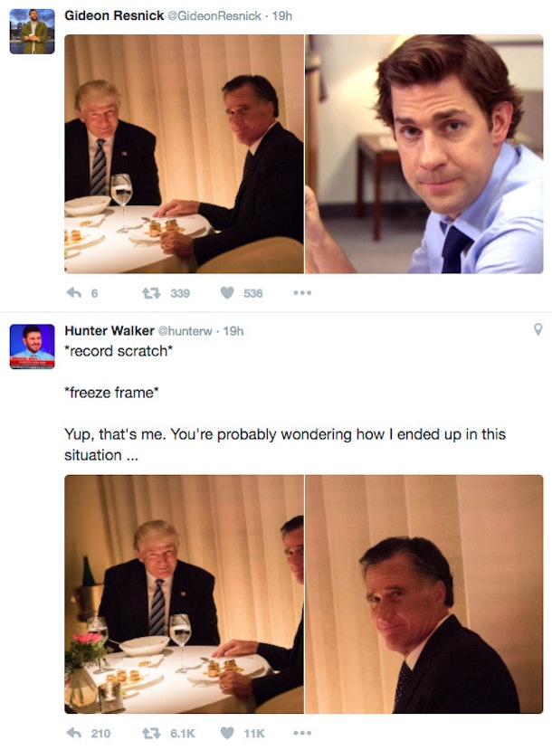 Mitt Romney's Doing The Right Thing By Playing To Trump