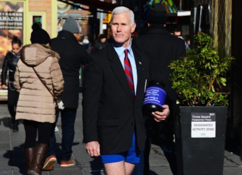 Gay Mike Pence Look-Alike Raises Money For LGBTQ Causes