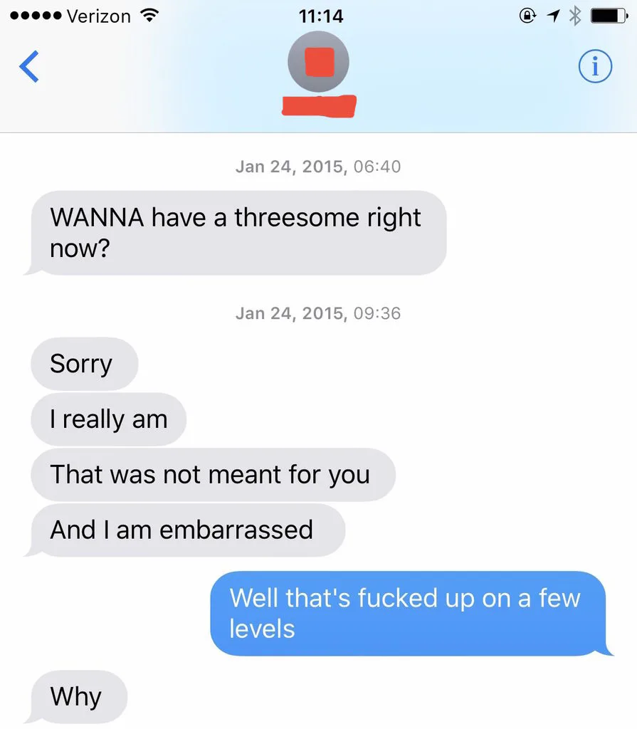 People Reveal Their Most Absurd Booty Call Texts