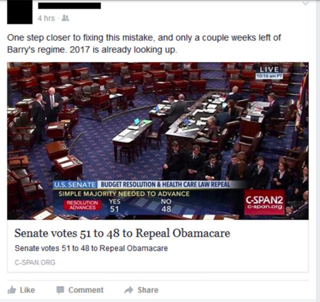 Trump Supporter Thinks Obamacare And ACA Are Different