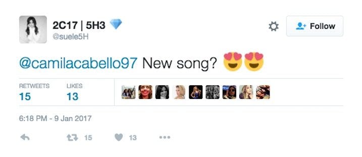 Camila Cabello's Tweet Implies She's Working On Solo Music
