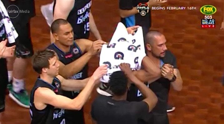 Basketball Player Pops Opponent's Eyeball Out Of Socket