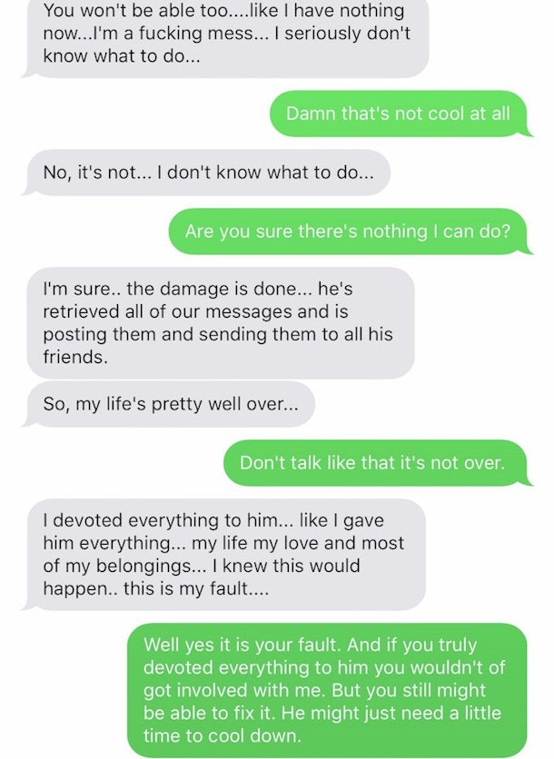 Cheating Girl Texts Wrong Number, Gets Heartwarming Advice