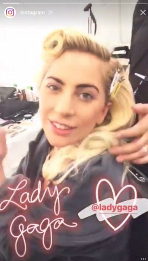 Lady Gaga Posts Instagram Story Of Prepping For Super Bowl