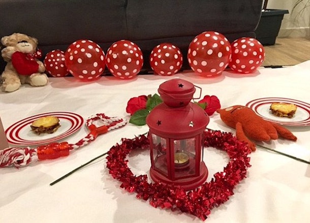 Girl Cooks Valentine's Day Dinner For Her Pets, Is All Of Us