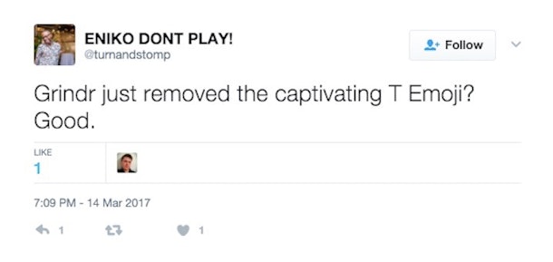 People Think Grindr Added A Crystal Meth Emoji To Keyboard