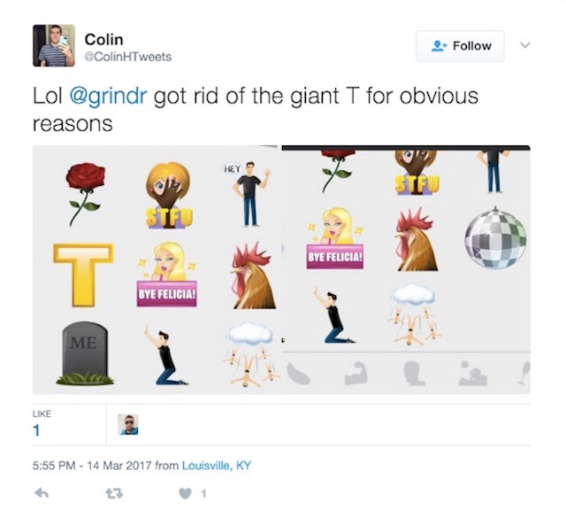 People Think Grindr Added A Crystal Meth Emoji To Keyboard