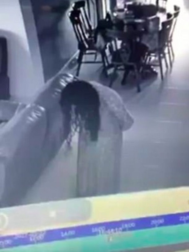 Eerie Video Shows Maid Being 'Possessed By Ghost'