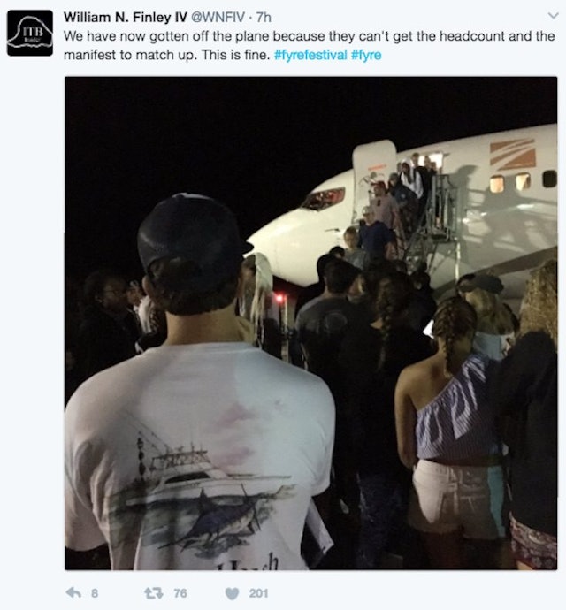 Tweets Show Fyre Festival Turn Into A Disaster