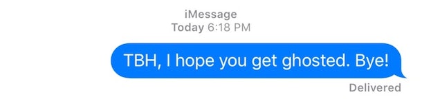 What To Say If You Think Someone's Ghosting You