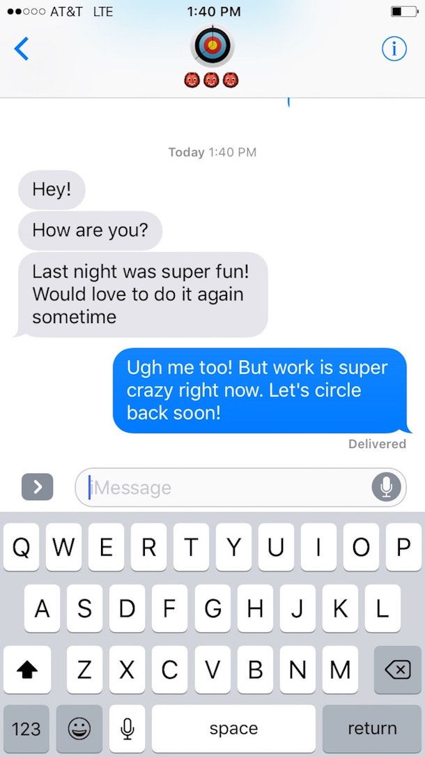 5 Texts People Who Ghost You Will Probably Send