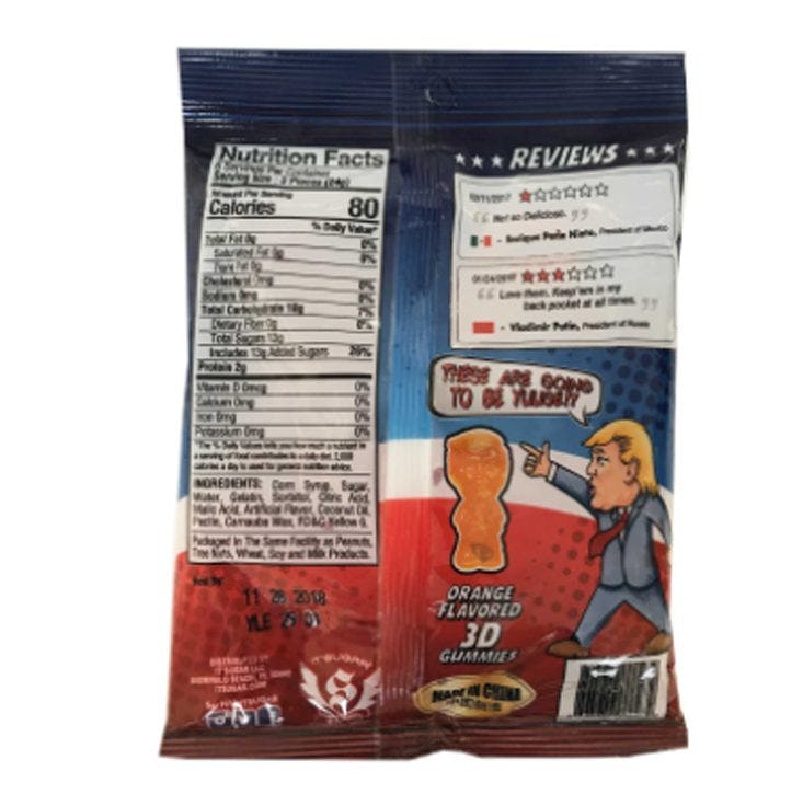 Donald Trump Gummies By IT'SUGAR Will "Make America Sweet Again," So Eat Up