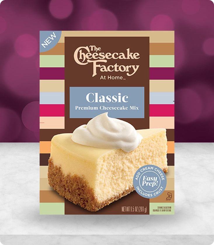 Cheesecake Factory Dessert Mixes Are Here To Help You Make Dessert At Home