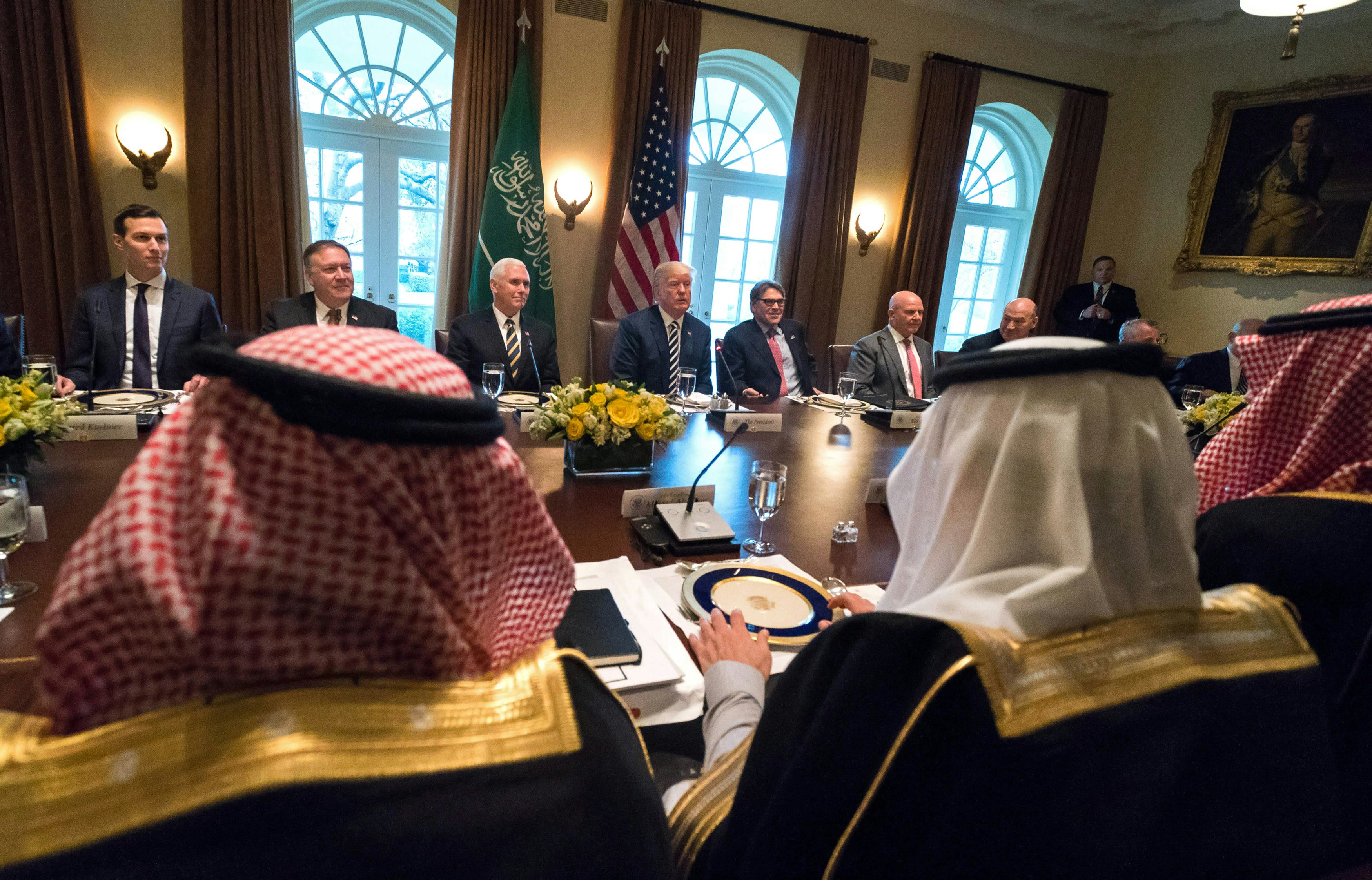 Photos Of Trump Meeting With Saudi Arabia Are Missing One Very ...