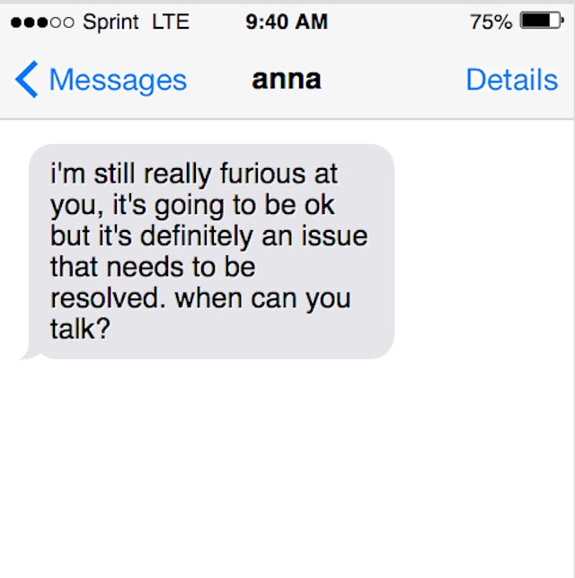 5 Serious Texts To Send Your Partner When You're Mad Besides "We Need ...