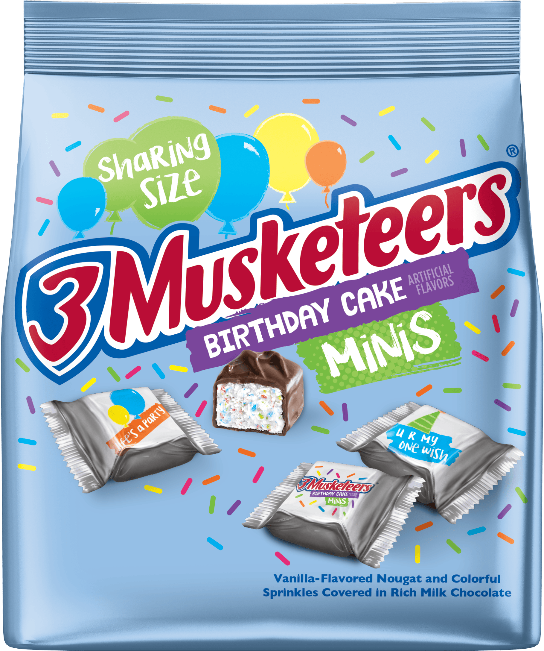 3 Musketeers' New Birthday Cake Candy Bar Is A Celebratory Sweet Treat
