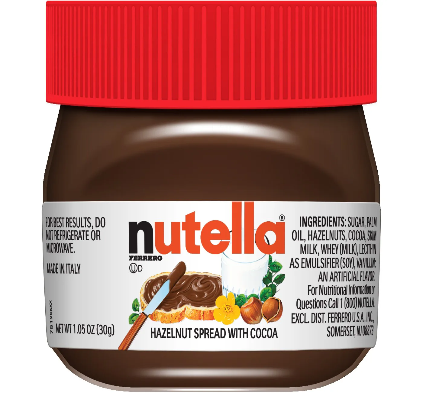 These Mini Christmas Nutella Jars Selling For $1 Are The Perfect ...