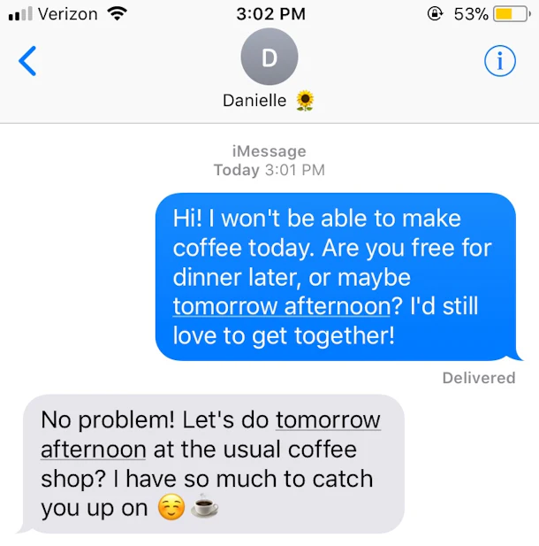 How To Cancel Plans With A Friend Over Text, According To An Expert