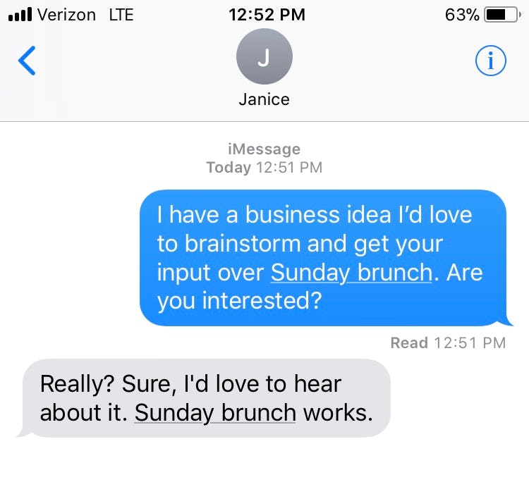 Here's How To Text A Coworker To Make Plans Outside The Office