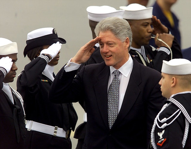 These Photos Of Trump Saluting Compared To Past Presidents Show How ...