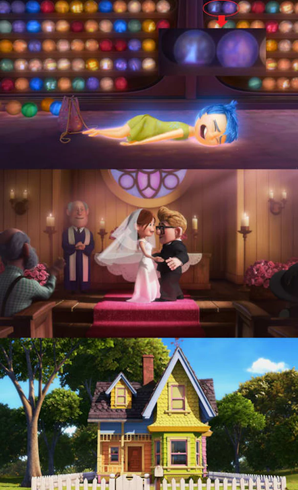 'Inside Out' Has An 'Up' Crossover Moment & You Definitely Missed It