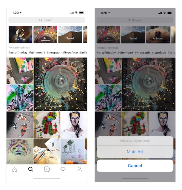 How To Use Topic Channels On Instagram's Explore Page For Personalized ...