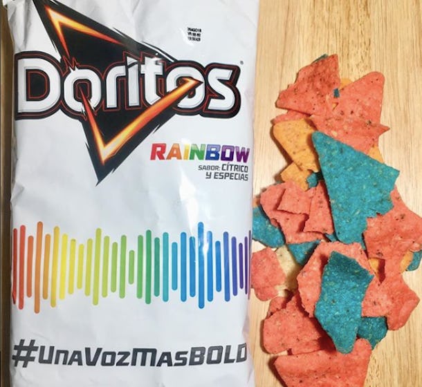 Rainbow Doritos Are the Snack You Didn't Know You Were Missing