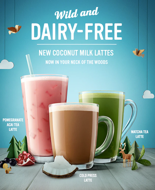 Caribou Coffee's New Coconut Milk Lattes Will Give You Springtime Vibes ...