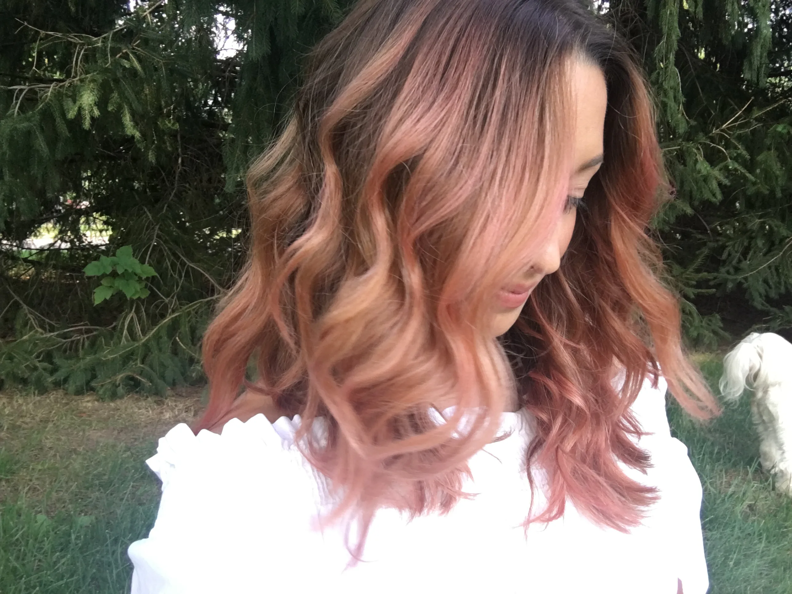 This Kristin Ess Rose Gold Temporary Tint Review Shows How I Got Dreamy ...