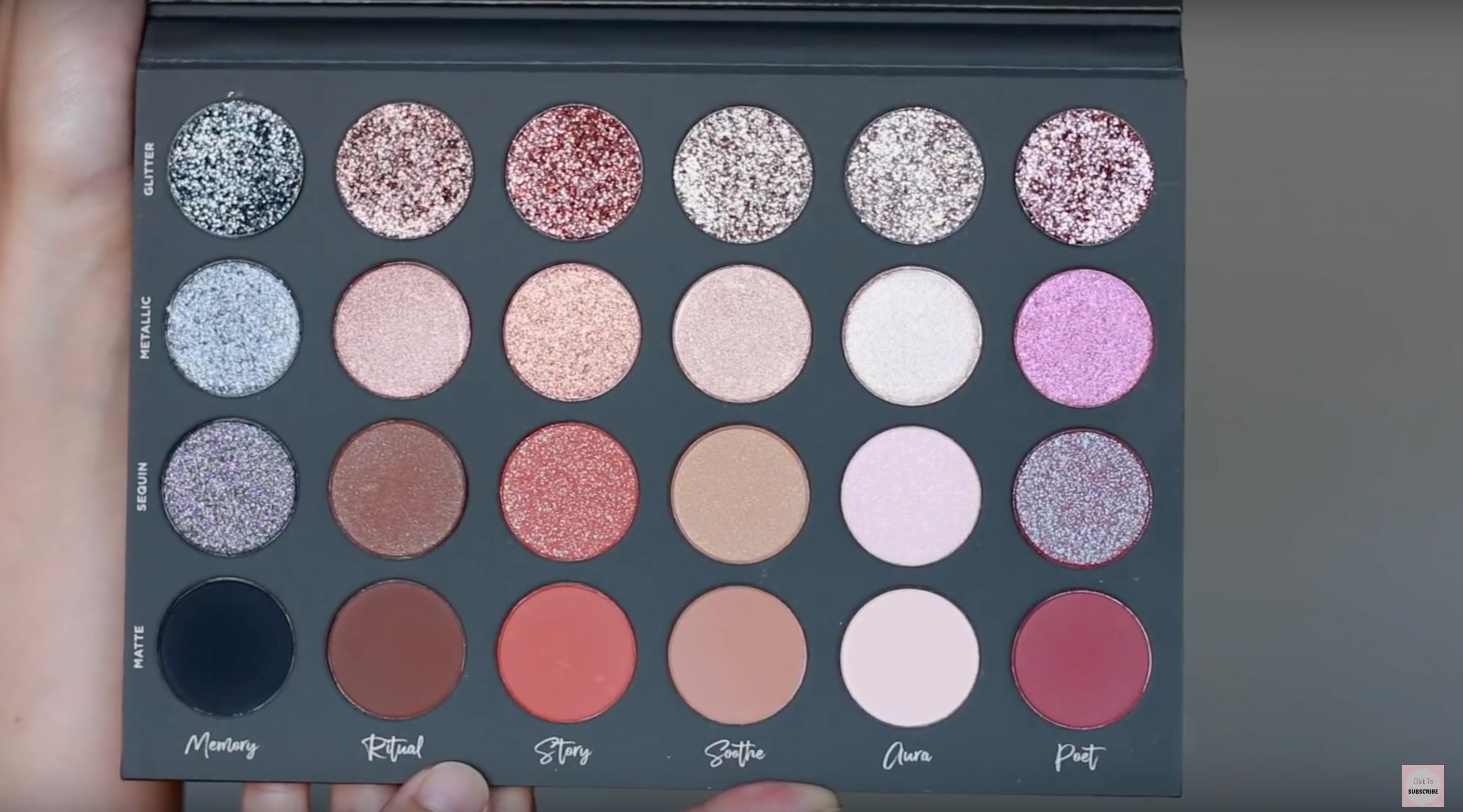 These Tati Beauty Textured Neutrals Palette Swatches Are Giving Me Life
