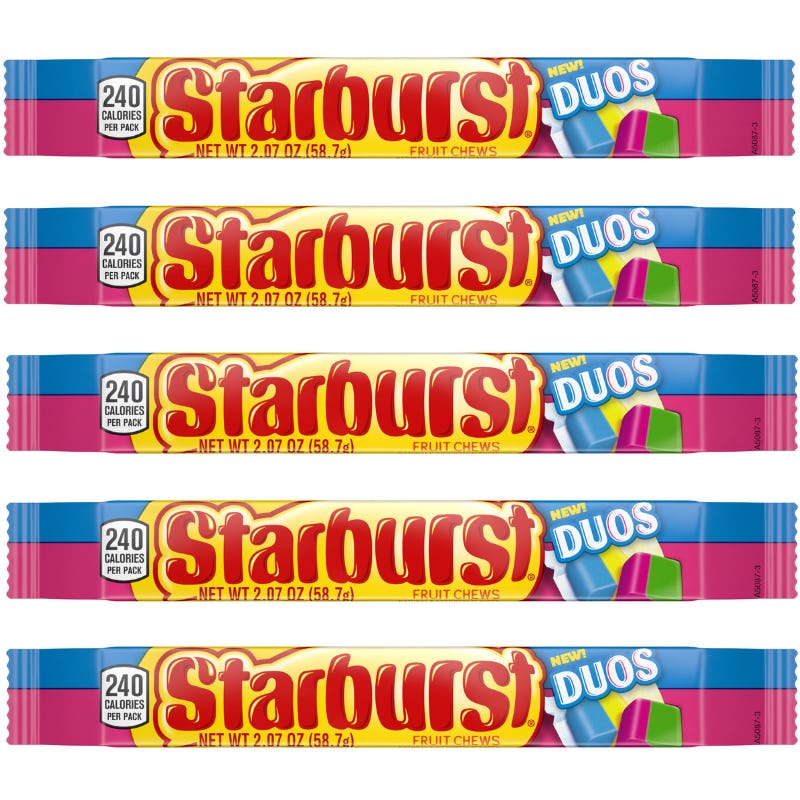 These New Starburst Duos Have 2-In-1 Flavors For When You Can’t Make Up ...