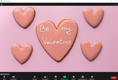 18 Valentine's Day Zoom Backgrounds That'll Have You Seeing Hearts