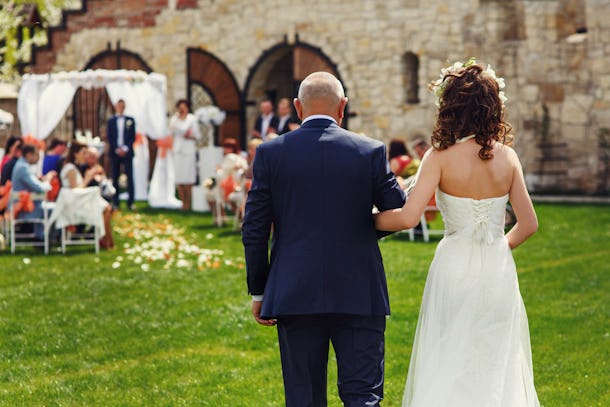 8 Photos Of Dads Walking Brides Down The Aisle That’ll Make You Sob